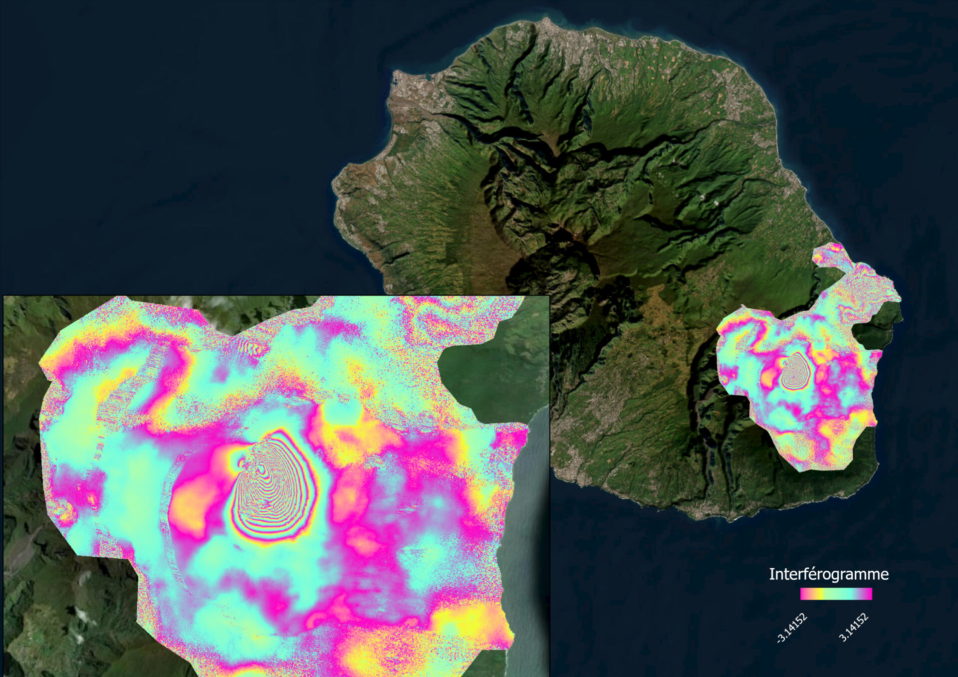 Éruption du Piton de la Fournaise en janvier 2026 - Sertit